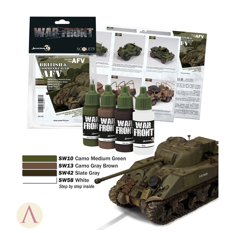 SET BRITISH & COMMONWEALTH AFV | bodega.wargaming.cl