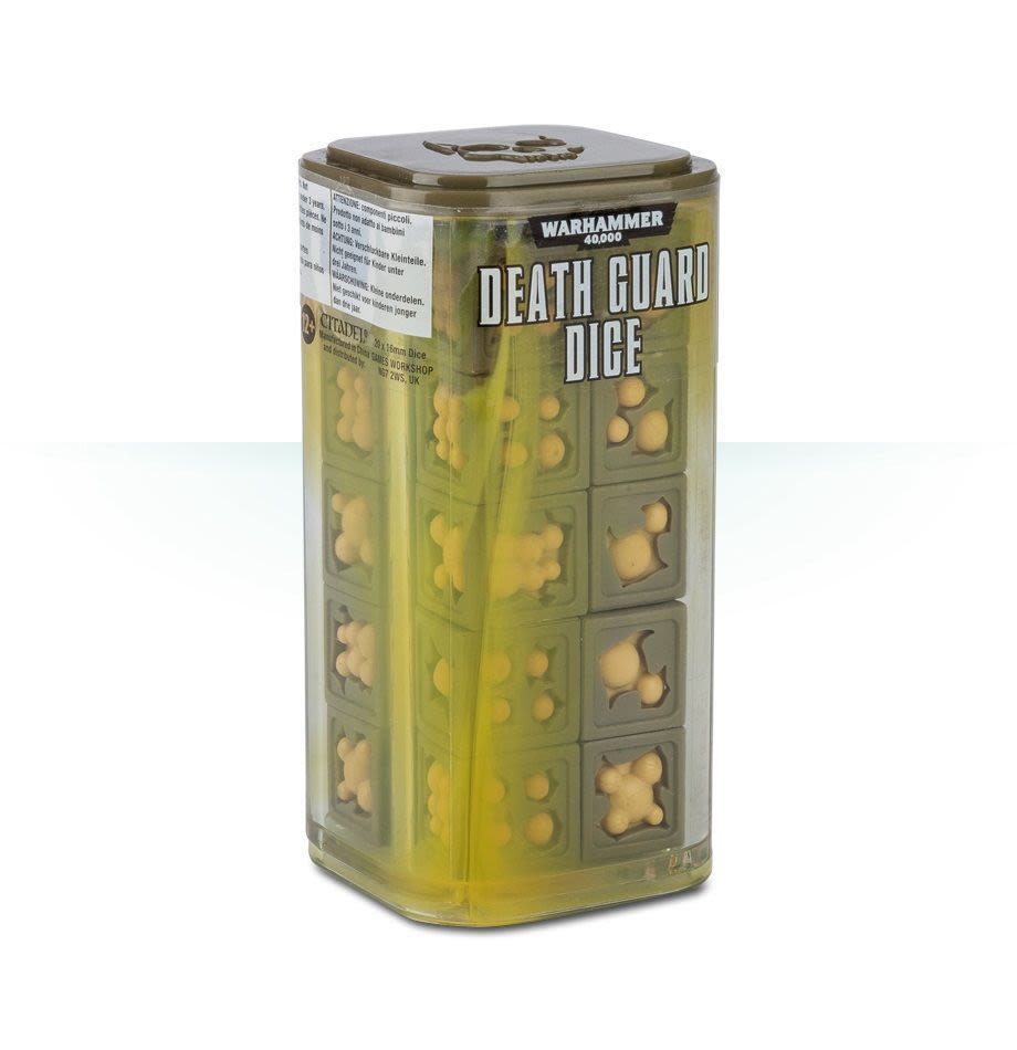 DEATH GUARD DICE | bodega.wargaming.cl