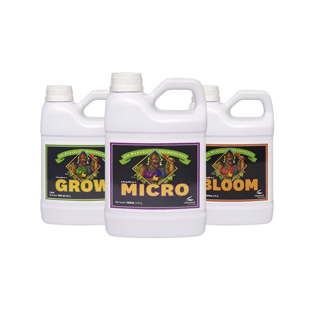 Micro+Grow+Bloom | 500ml. c/u | Advanced Nutrients | Outlet Weed