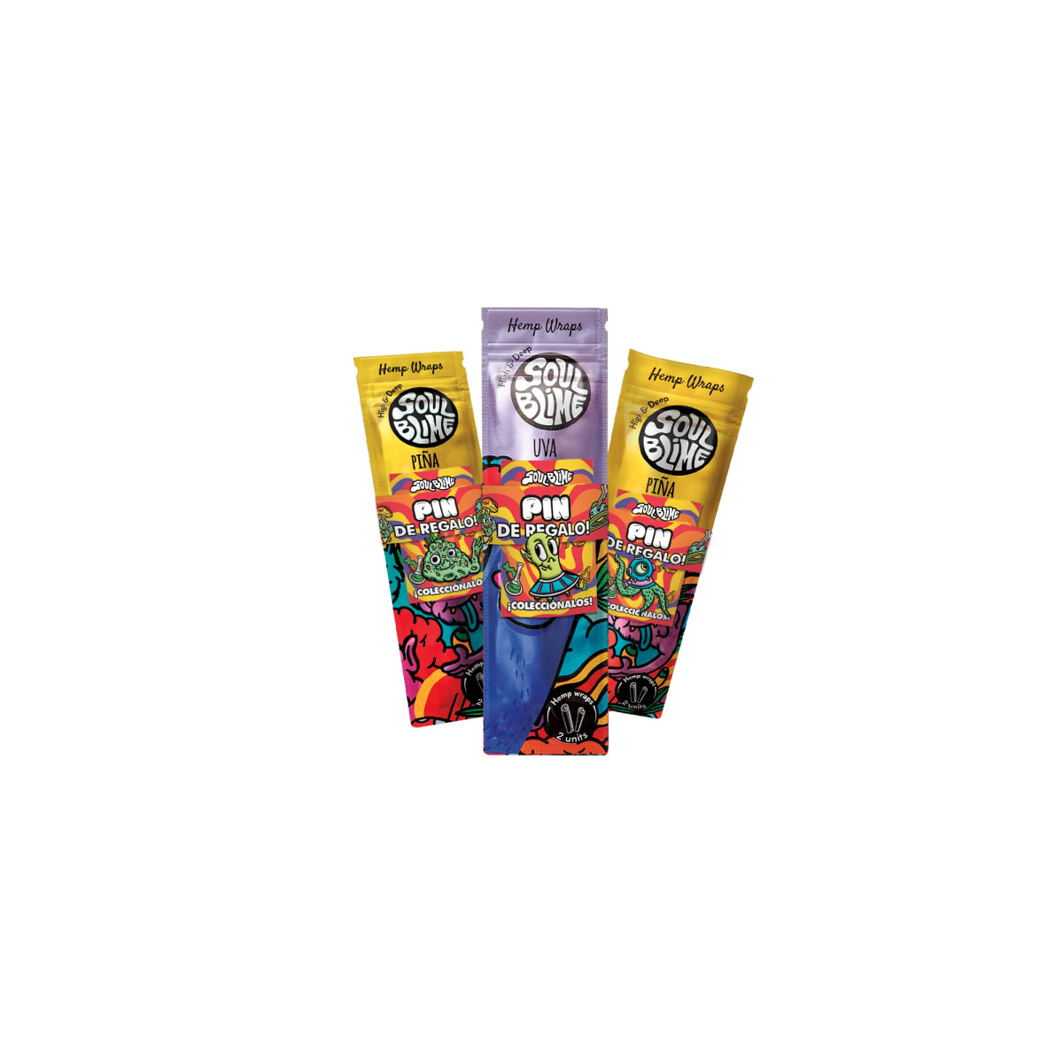 Blunt | 2 Unidades + Pin | Varios Sabores | Soulblime | Outlet Weed