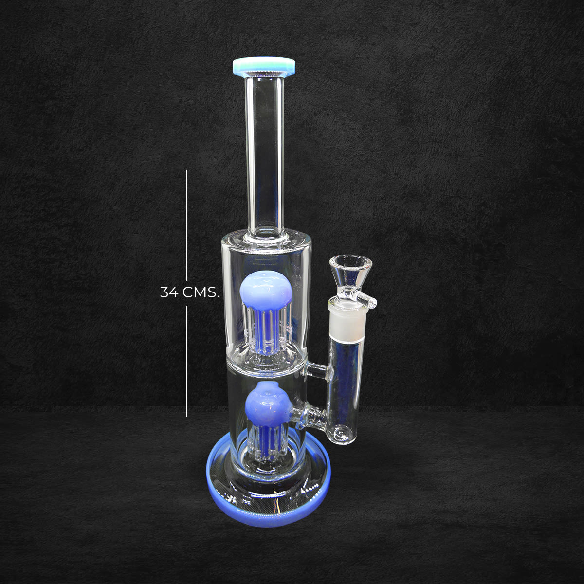 Bong | KR210 | Pyrex | 34 cms. | Outlet Weed