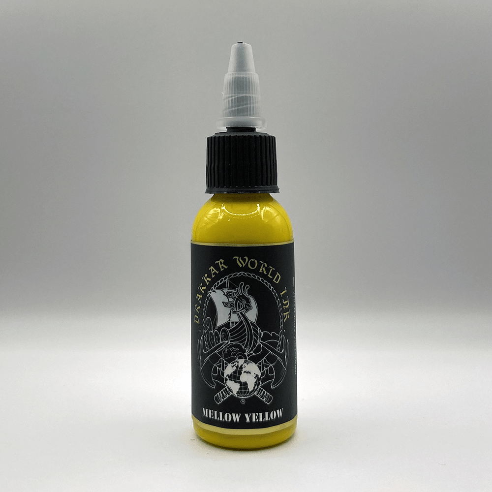 TINTA DRAKKAR MELLOW YELLOW | EVOLUTION TATTOO SUPPLY