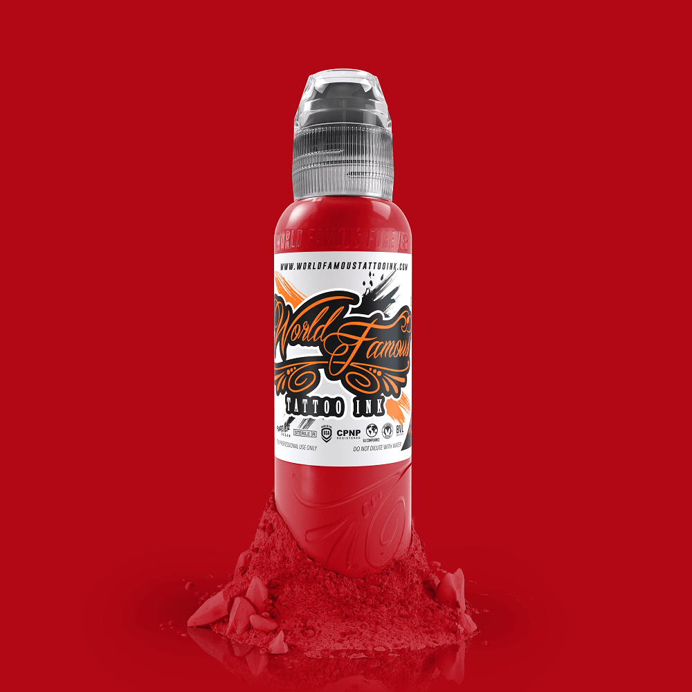 TINTA WORLD FAMOUS SAILOR JERRY RED | Nuevo Tienda Evolution Tattoo