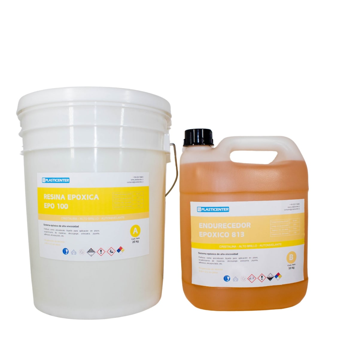 Kit Resina Epoxica EPO 100/813 | PLASTICENTER