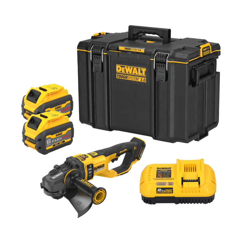 KIT TT ESMERIL ANGULAR 7" / 9" INALAMBRICO 60V BRUSHLESS DEWALT DCG460B ...