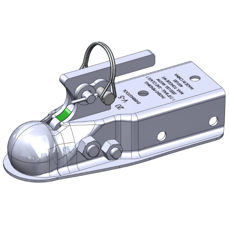 ENGANCHE CARRO CON BLOQUEO AUTOMATICO 1-7/8" 2000 LBS ULTRA TOW 54601 ...