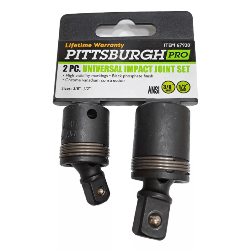 SET 2 ADAPTADORES DE IMPACTO 3/8 Y 1/2" PITTSBURGH 67920 | TODOTALLER ...
