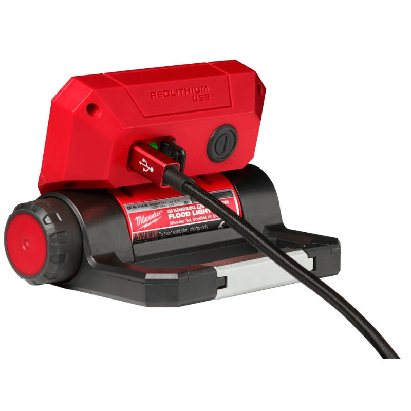 REFLECTOR PIVOTANTE ROVER RECARGABLE POR USB MILWAUKEE 2114-21 ...
