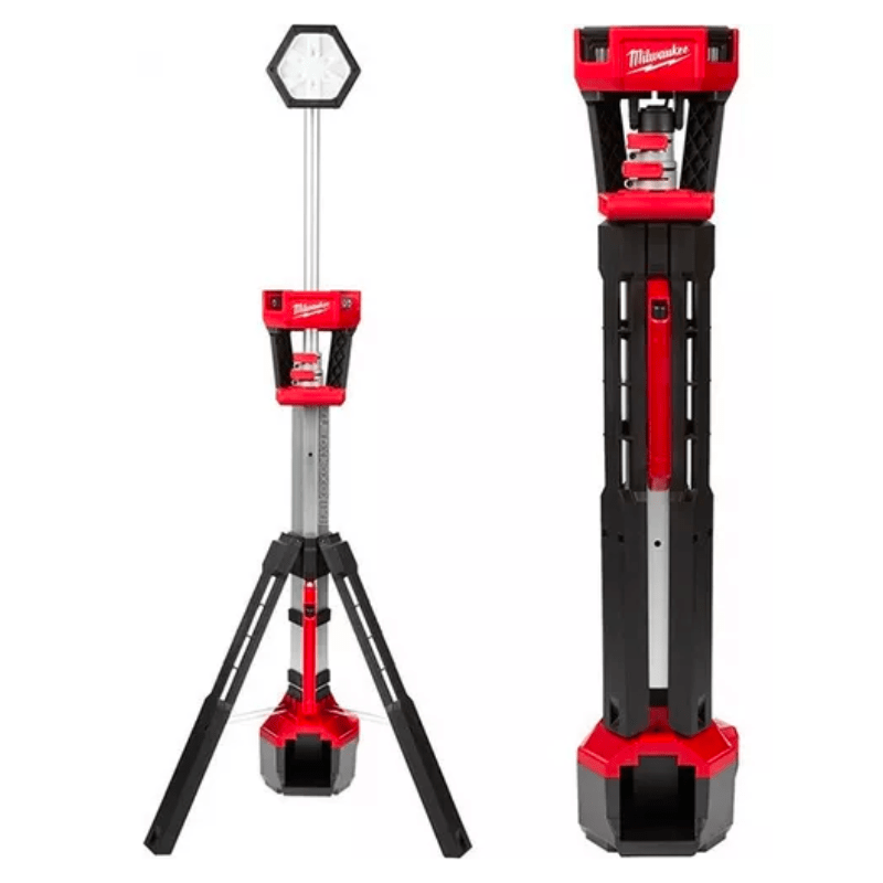 KIT FOCO LED TRIPODE M18 MILWAUKEE+BATERÍA 5.0 AH 18V+CARGADOR DOBLE ...