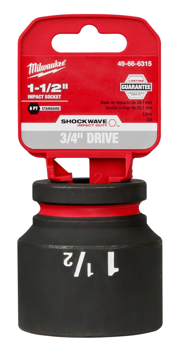DADO DE IMPACTO 3/4 DE 1-1/2" MILWAUKEE 49-66-6315 | TODOTALLER ...