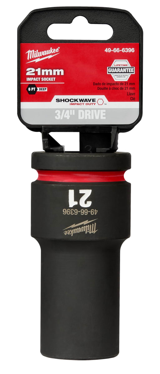 DADO DE IMPACTO PROFUNDO 3/4 21MM MILWAUKEE 49-66-6396 | TODOTALLER ...