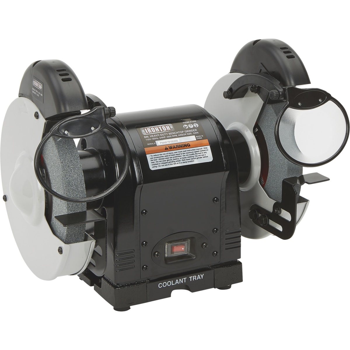 ESMERIL DE BANCO 8” IRONTON HEAVY DUTY 61456 | TODOTALLER - Insumos ...