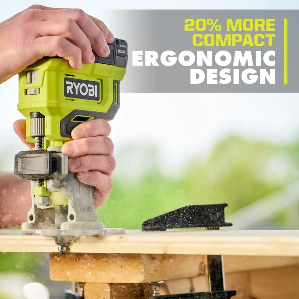 FRESADORA ROUTER 18V RYOBI PCL424B | TODOTALLER - Insumos Industriales