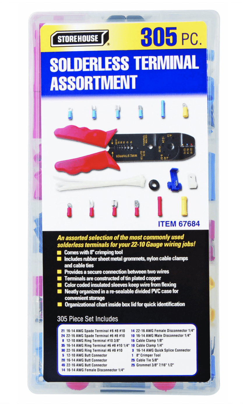 SET ELECTRICISTA 305 PIEZAS STOREHOUSE 67684 | TODOTALLER - Insumos ...