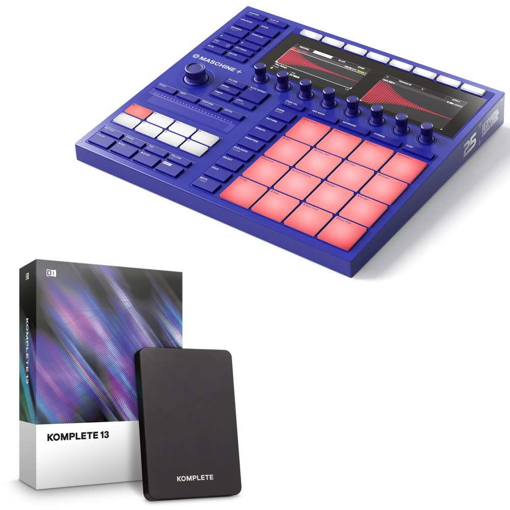MASCHINE PLUS NI 25 FUTURE NATIVE INSTRUMENTS | DJ Store | Tienda oficial
