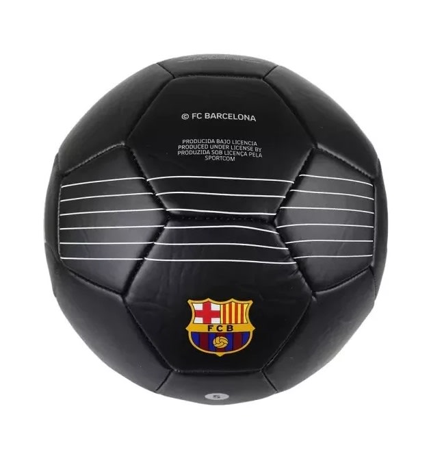 BALON DE FUTBOL DRB LICENCIA BARCELONA BLACK OFICIAL N° 5 | Sportclass