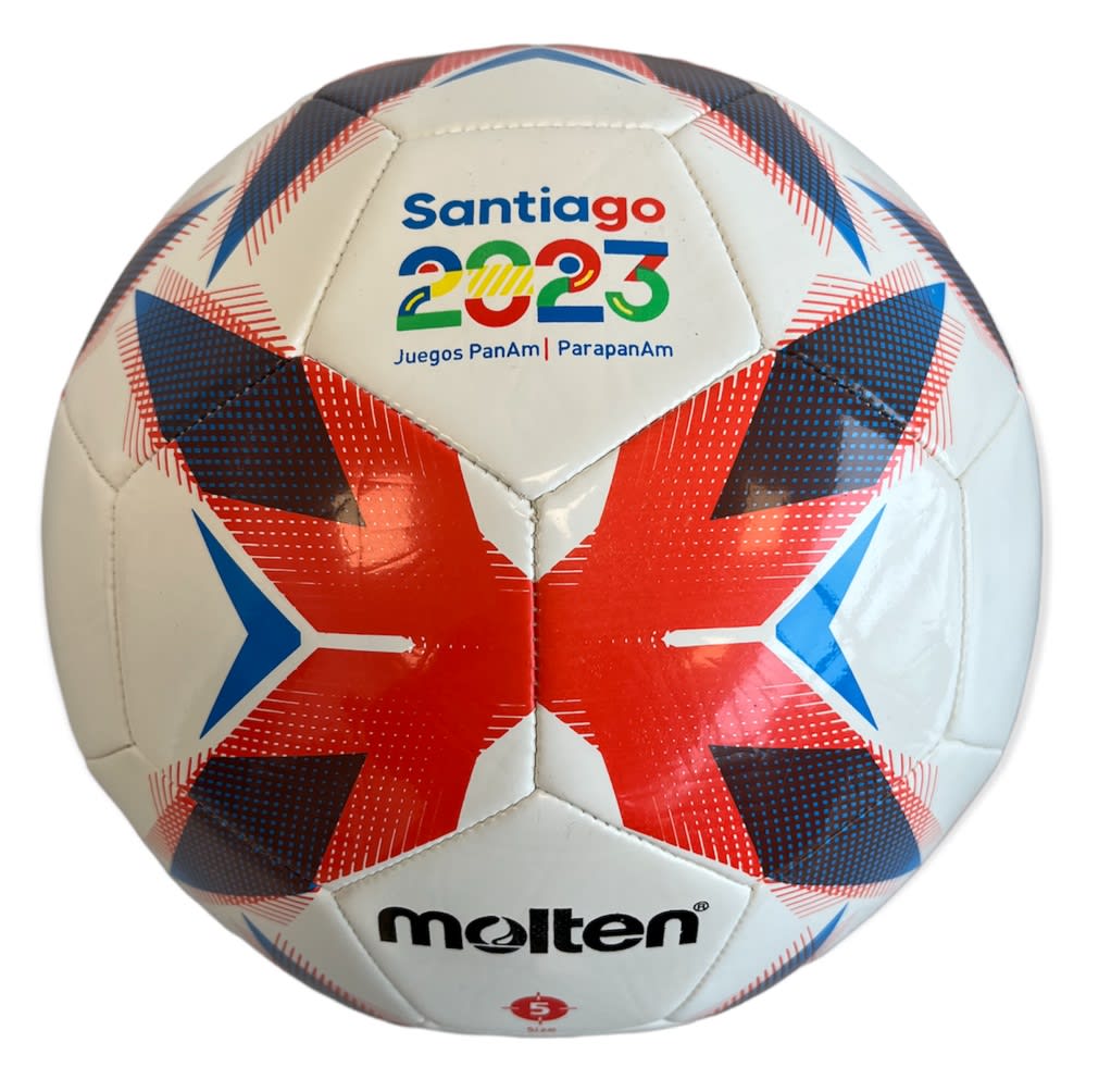 BALON DE FUTBOL N° 5 MOLTEN PANAMERICANOS SANTIAGO 2023 | Sportclass