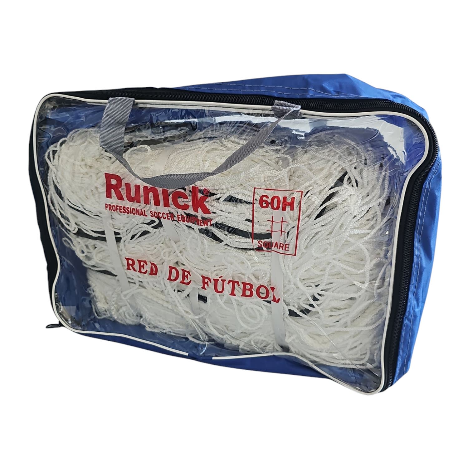 RED DE FUTBOL RUNICK 60 HEBRAS 7.5X2.5X0.8X1.5 METROS | Tecnoclass SpA
