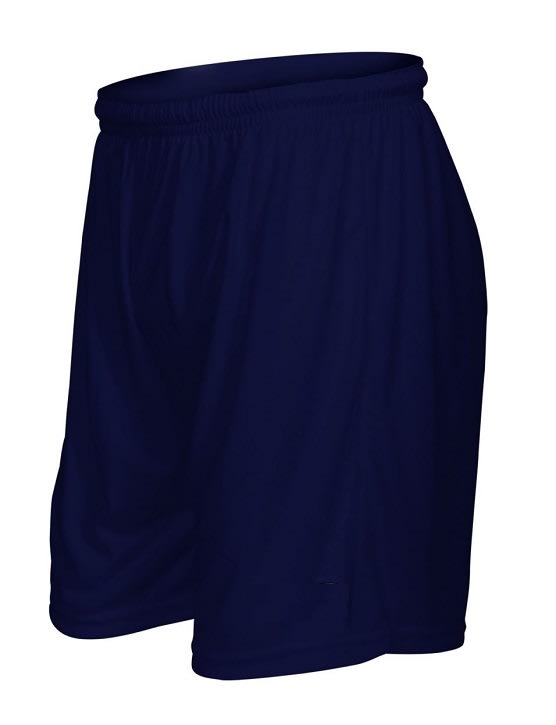 SHORT DE FUTBOL DRB AZUL MARINO LISO COSTURAS REFORZADAS | Sportclass