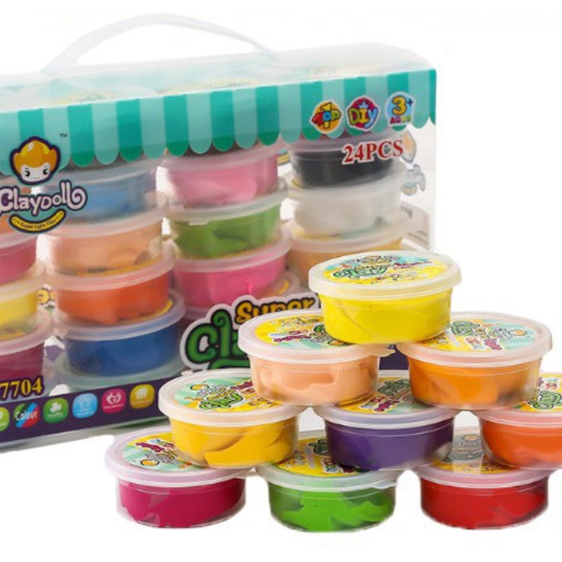 Masa Moldeable 24 pcs | Jugueteria Rincón Infantil