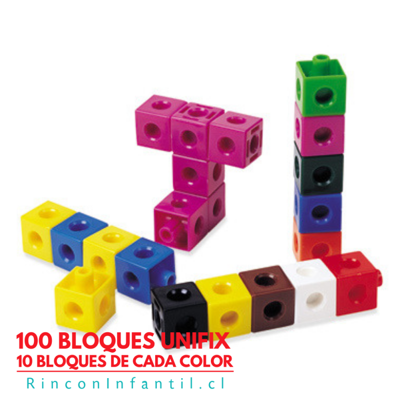 Cubos Conectores Multiencaje unifix | Jugueteria Rincón Infantil