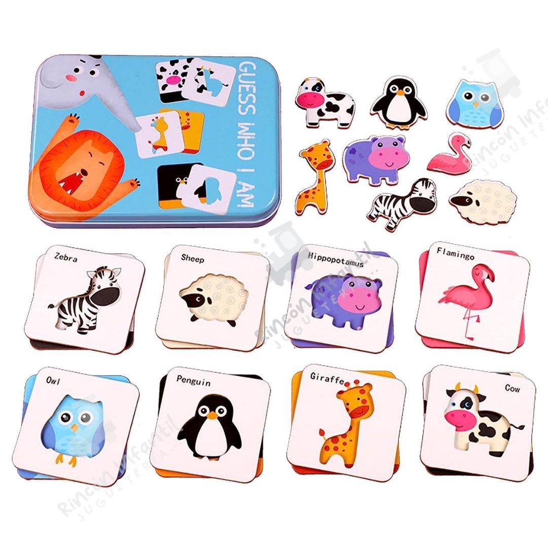 Adivina quien soy animales | Jugueteria Rincón Infantil