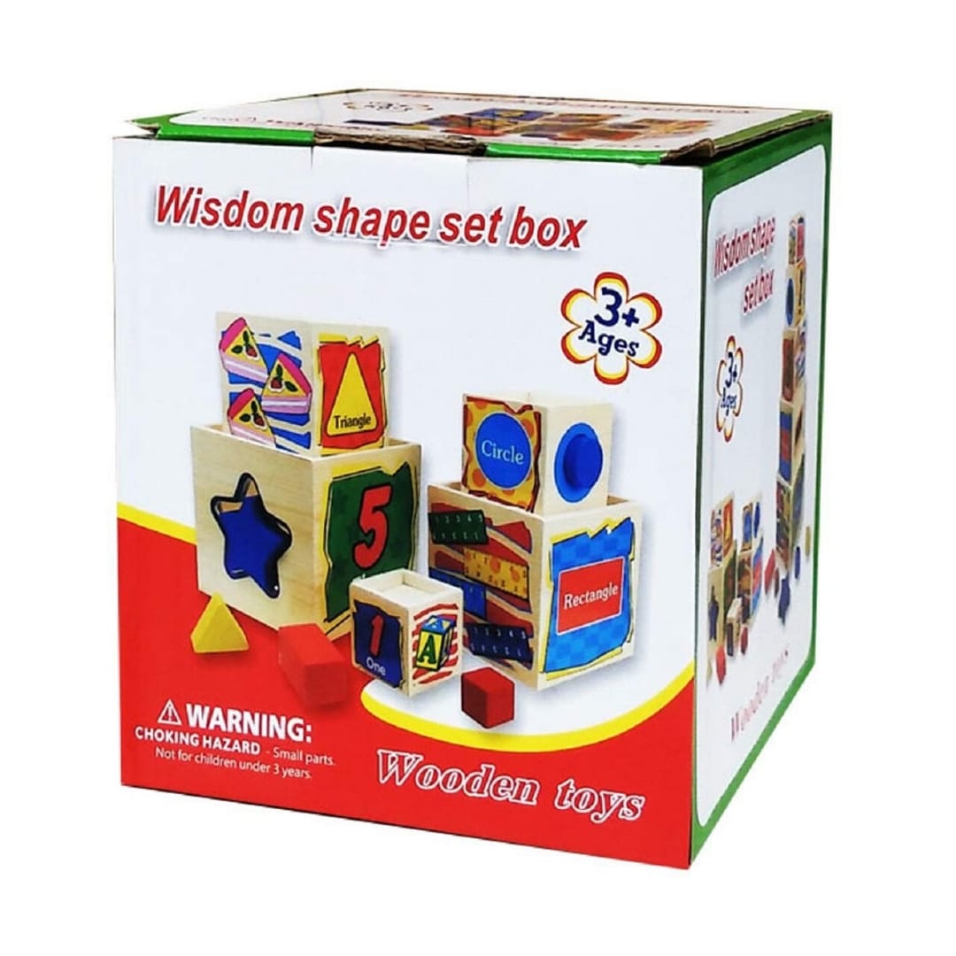 Cubos Apilables de Madera | Jugueteria Rincón Infantil