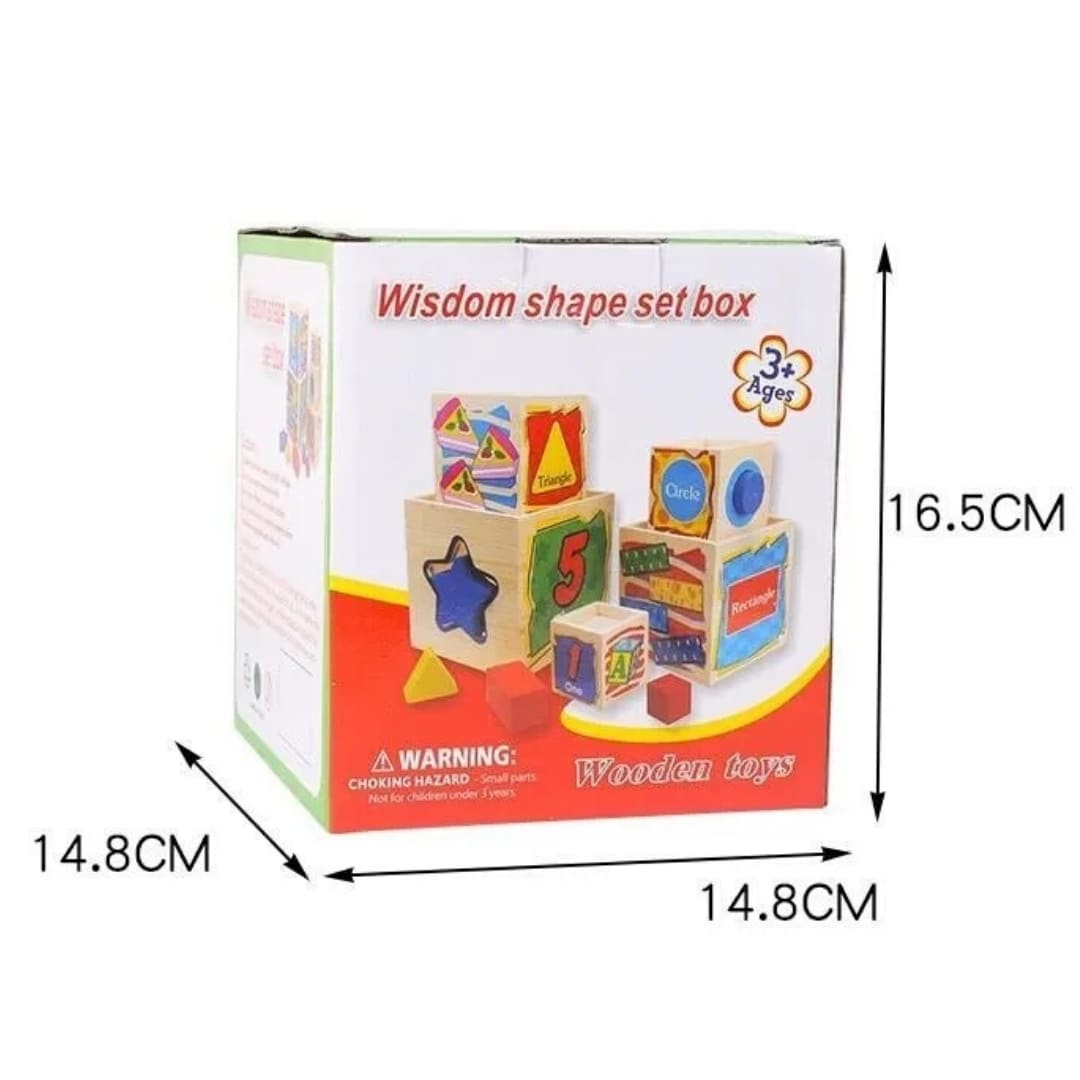 Cubos Apilables de Madera | Jugueteria Rincón Infantil