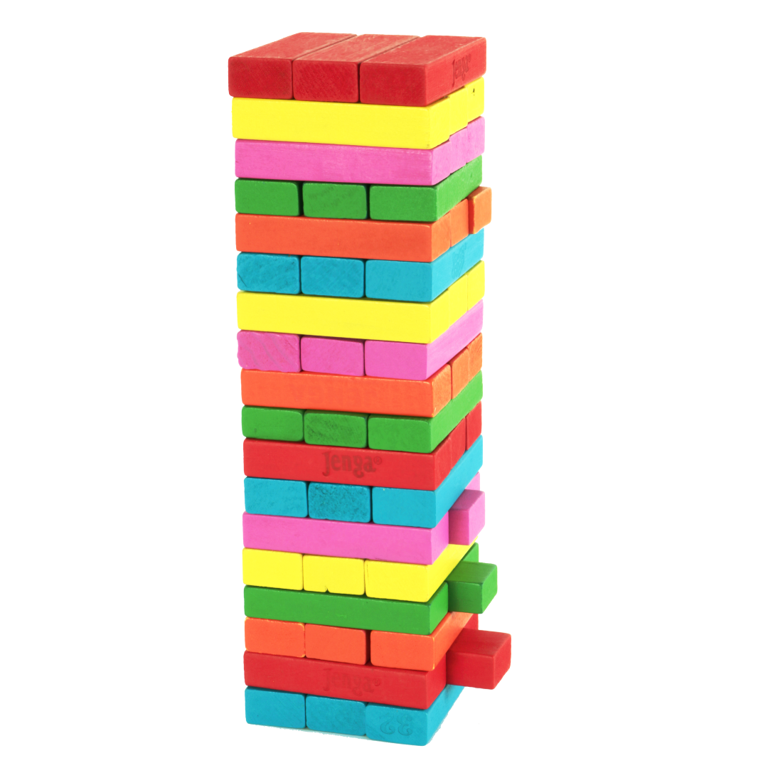 Torre Jenga Colores | Jugueteria Rincón Infantil