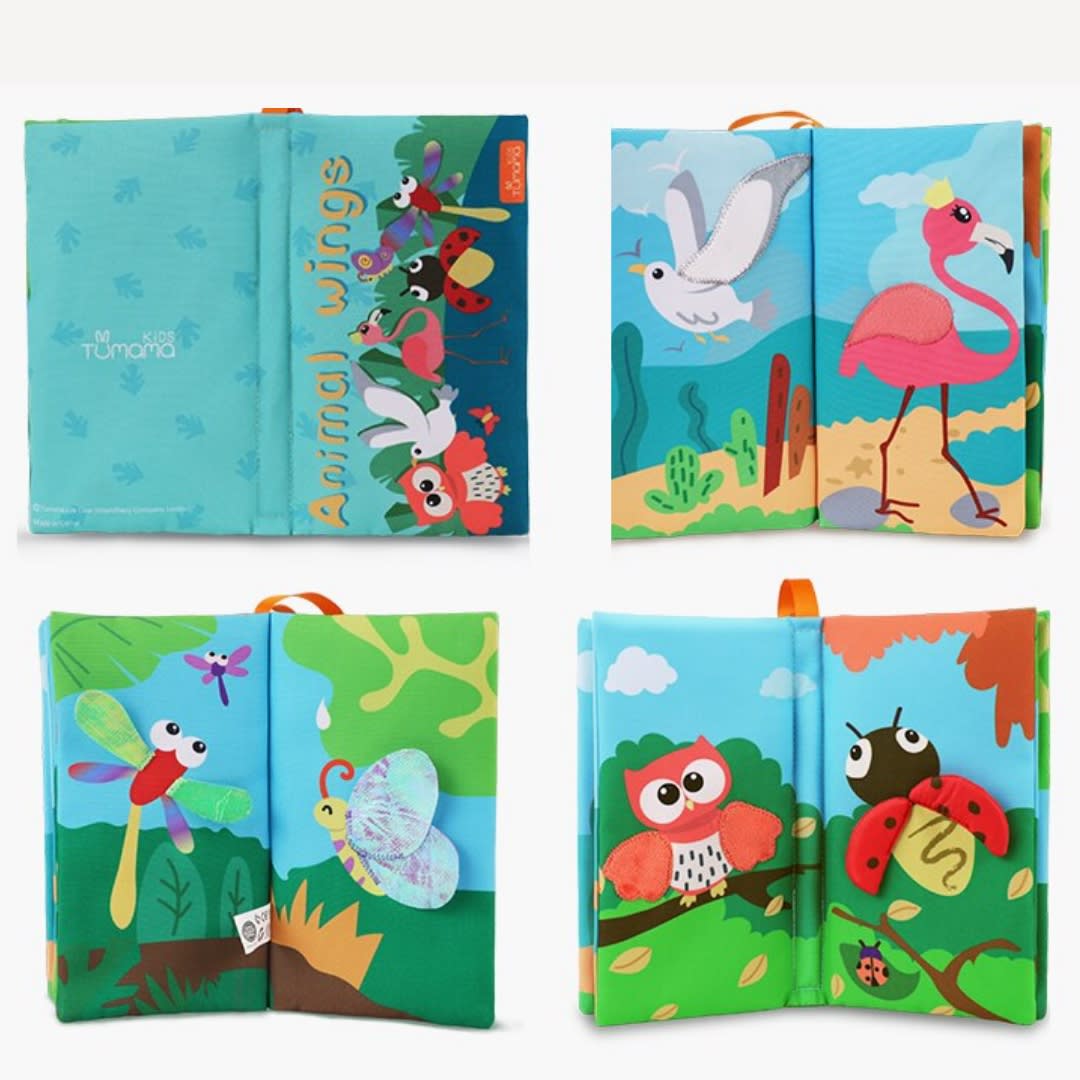 Libro soft con texturas | Jugueteria Rincón Infantil