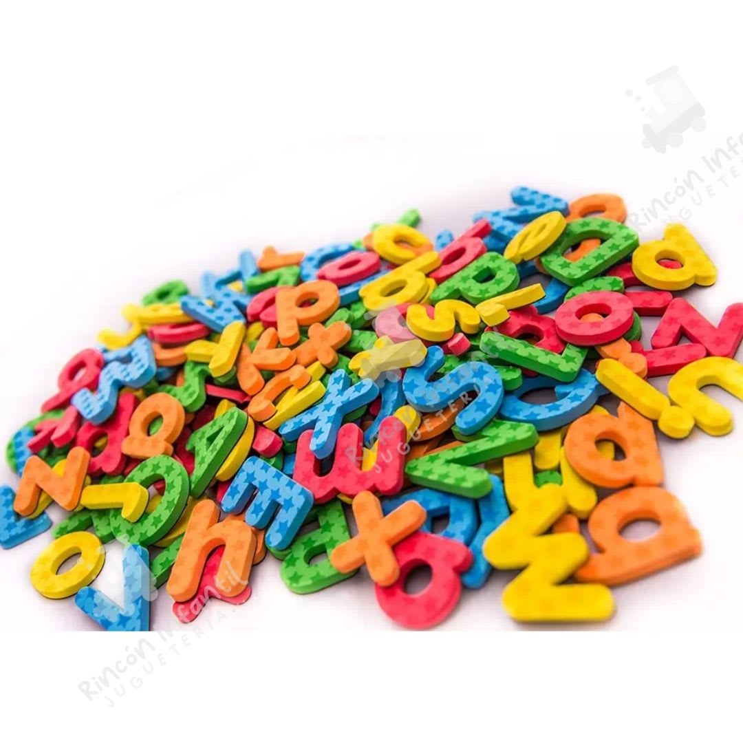 Letras y Numeros Magnetico 253 Piezas | Rincon Infantil