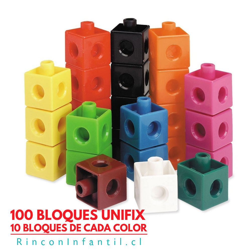 Cubos Conectores Multiencaje unifix | Jugueteria Rincón Infantil