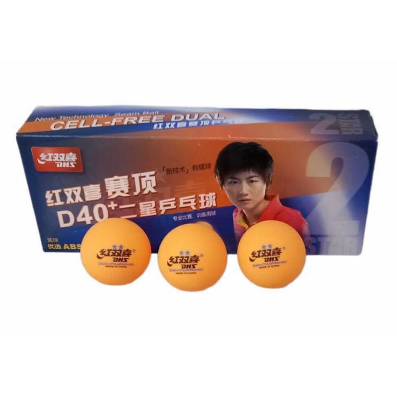 Pelota Ping Pong DHS 2 Star. 10u | Daner