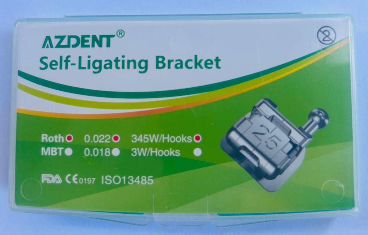 Caso Bracket Roth Metálico Autoligado | Strongtek