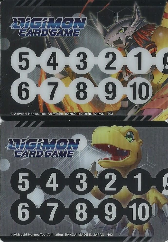 Digimon Card Game: Memory Gauges - Agumon & Wargreymon | Guild Dreams