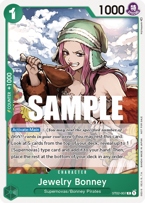 ST02-007 Jewelry Bonney (Alternate Art) | Guild Dreams