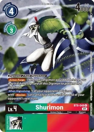 BT8-048 Shurimon (Alternate Art - TP9) | Guild Dreams
