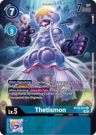 BT10-023 Thetismon (Alternate Art) | Guild Dreams