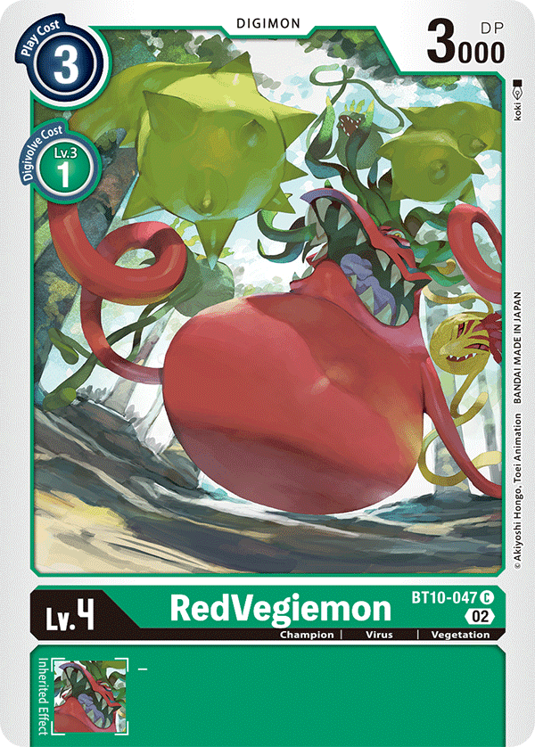 BT10-047 RedVegimon | Guild Dreams