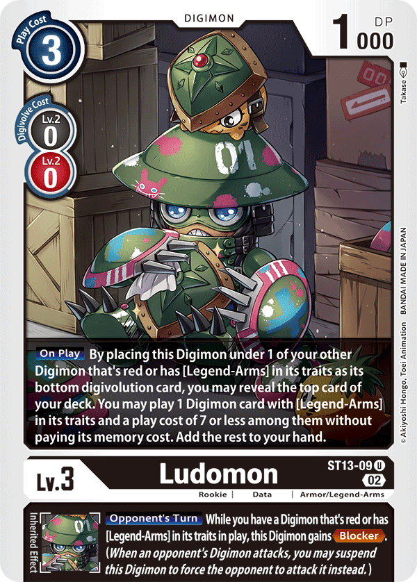 ST13-09 Ludomon | Guild Dreams