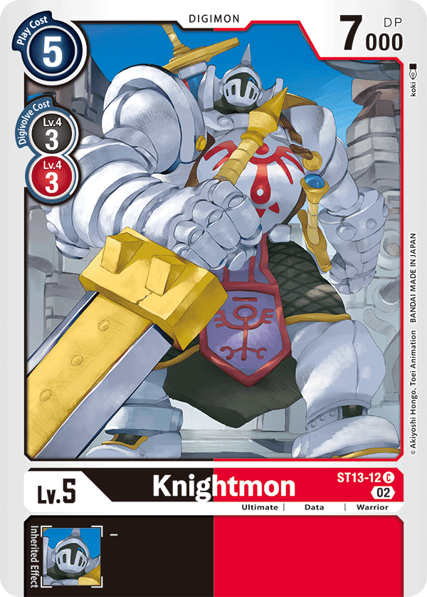 ST13-12 Knightmon | Guild Dreams