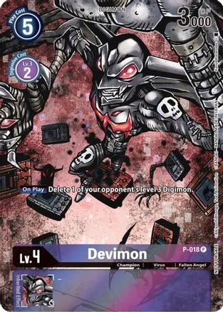 P-018 Devimon (Alternative Art - SMP) | Guild Dreams
