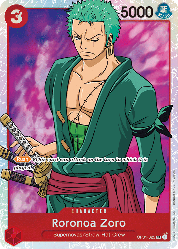 OP01-025 Roronoa Zoro | Guild Dreams