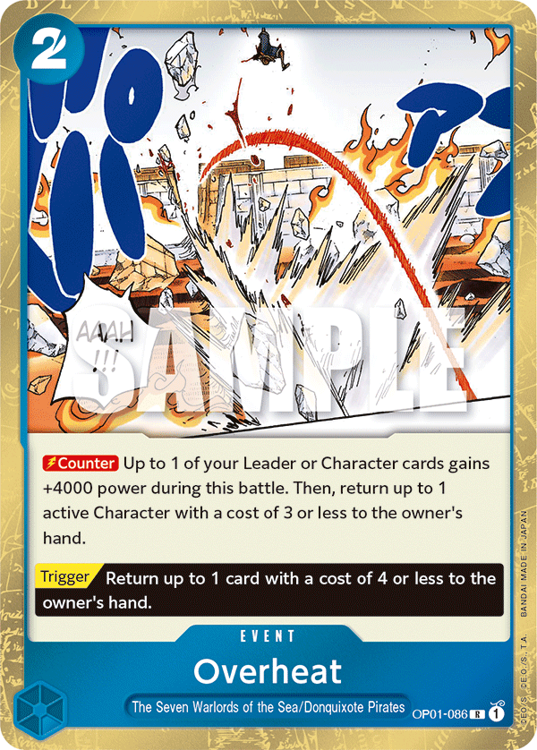 OP01-086 Overheat | Guild Dreams