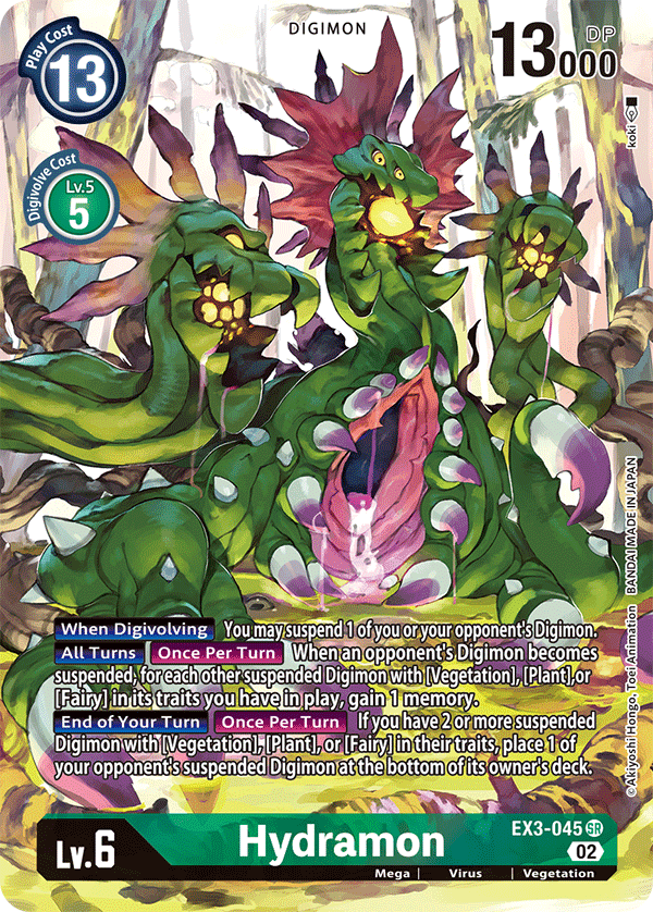 EX3-045 Hydramon (Alternative Art) | Guild Dreams