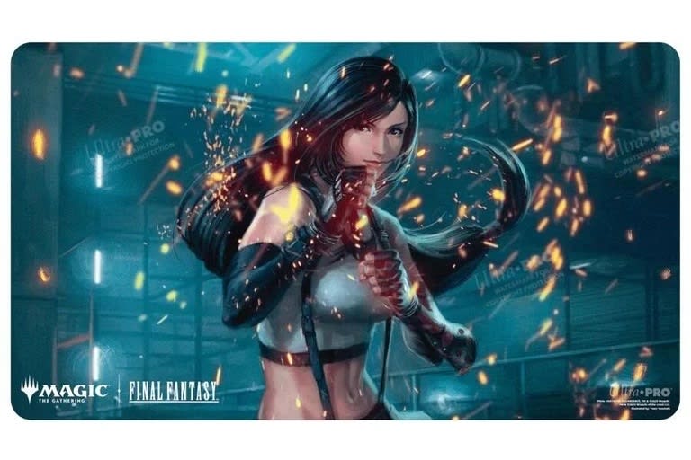 Playmat Magic The Gathering: Final Fantasy x Universes Beyond Tifa ...