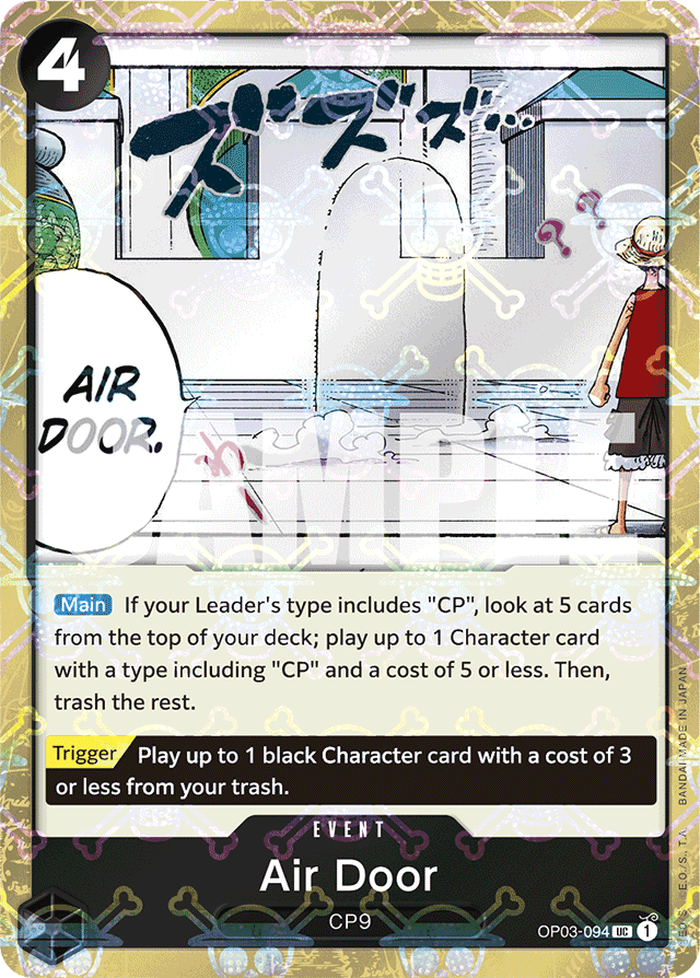 OP03-094 Air Door (Jolly Roger Foil) | Guild Dreams