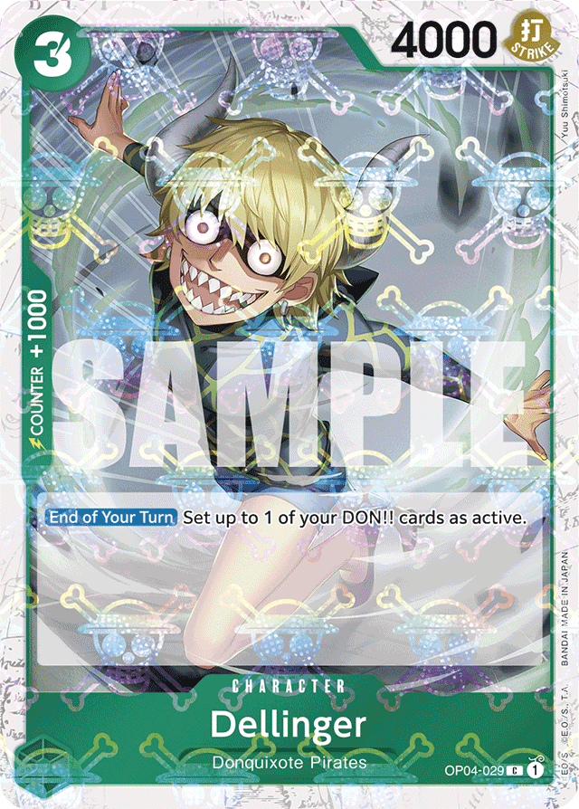 OP04-029 Dellinger (Jolly Roger Foil) | Guild Dreams