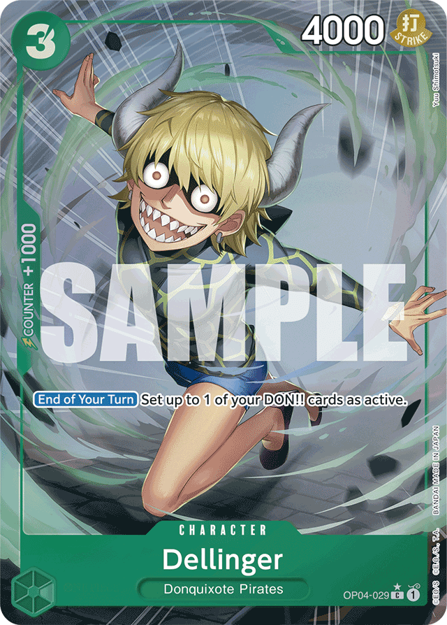 OP04-029 Dellinger (Full Art) | Guild Dreams