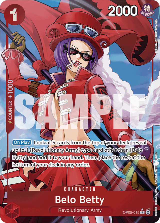 OP05-015 Belo Betty (Alternative Art - PRB01) | Guild Dreams